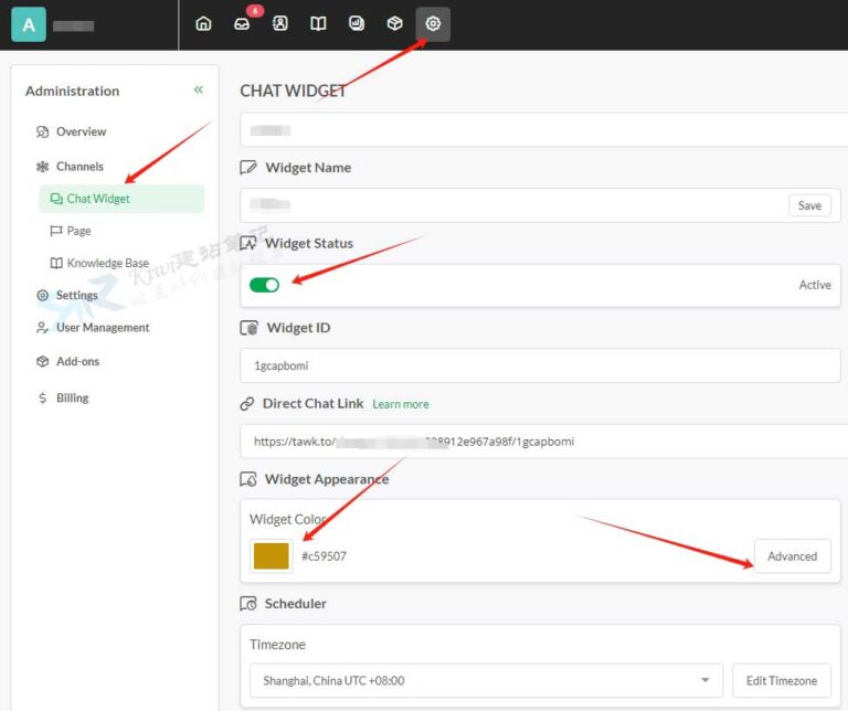 如何安装及使用tawk.to在线聊天工具 | Kiwi建站笔记