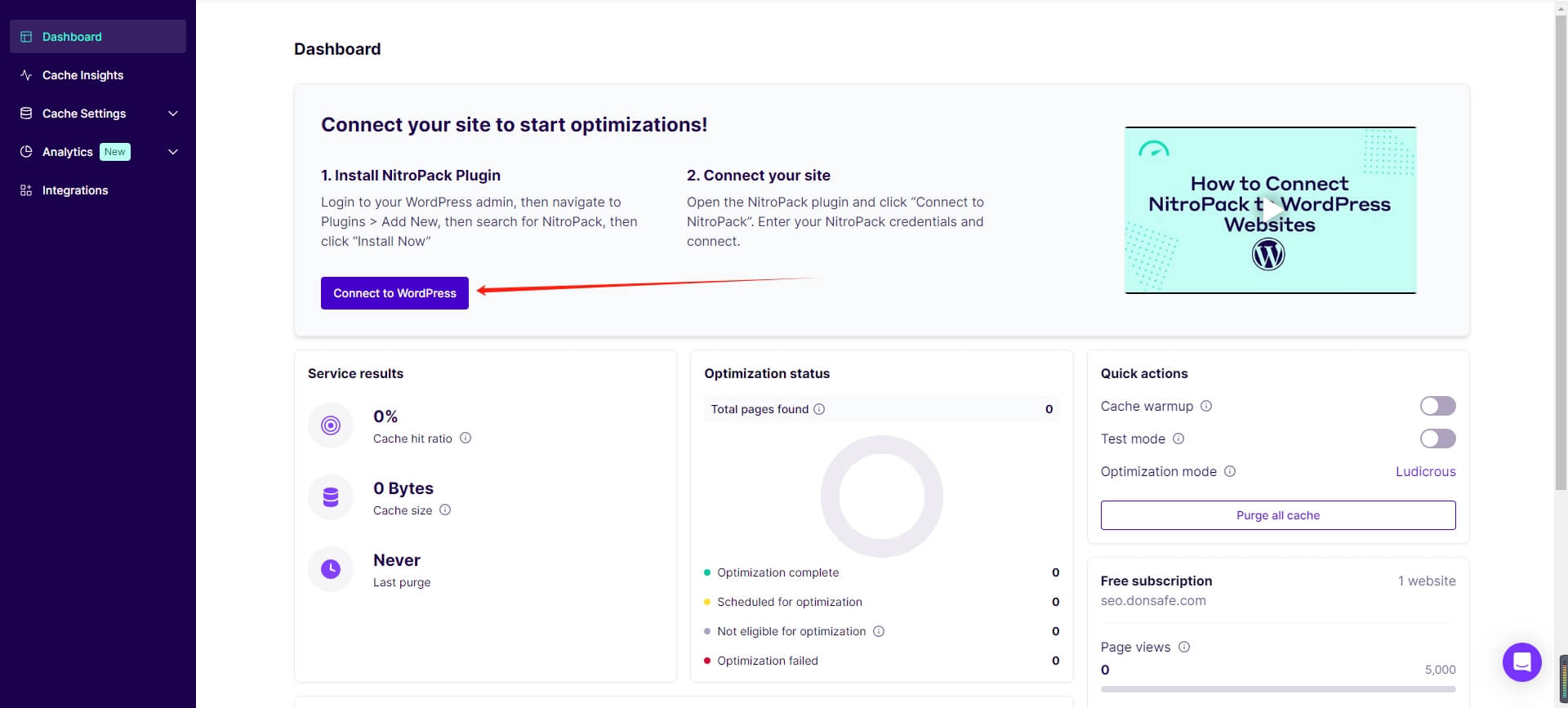 如何使用NitroPack提升网站速度？| 新手友好型缓存插件设置教程